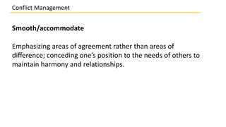 9.5 Conflict Management | PPTX