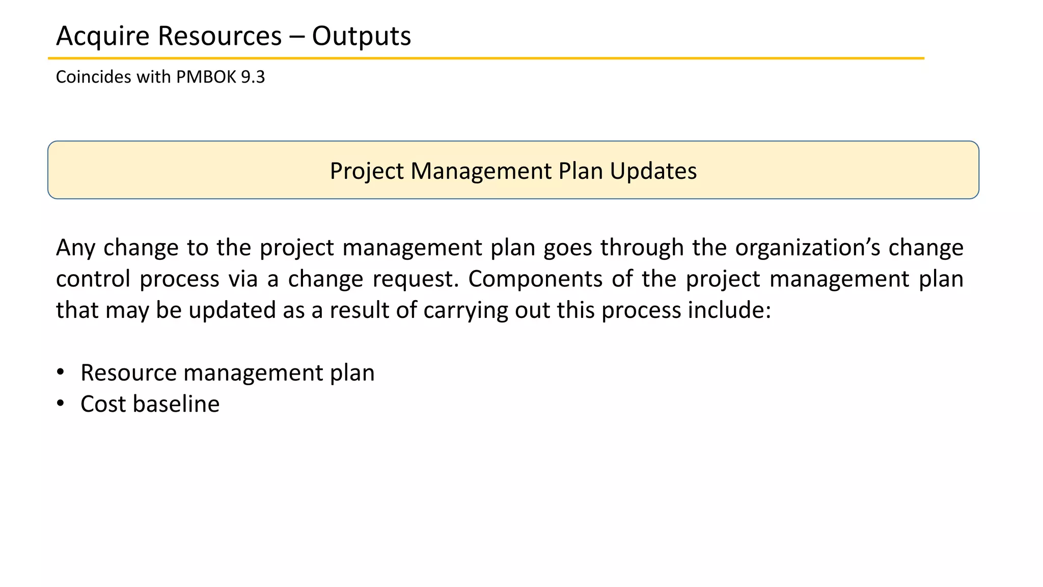 9.3 Acquire Resources | PPTX
