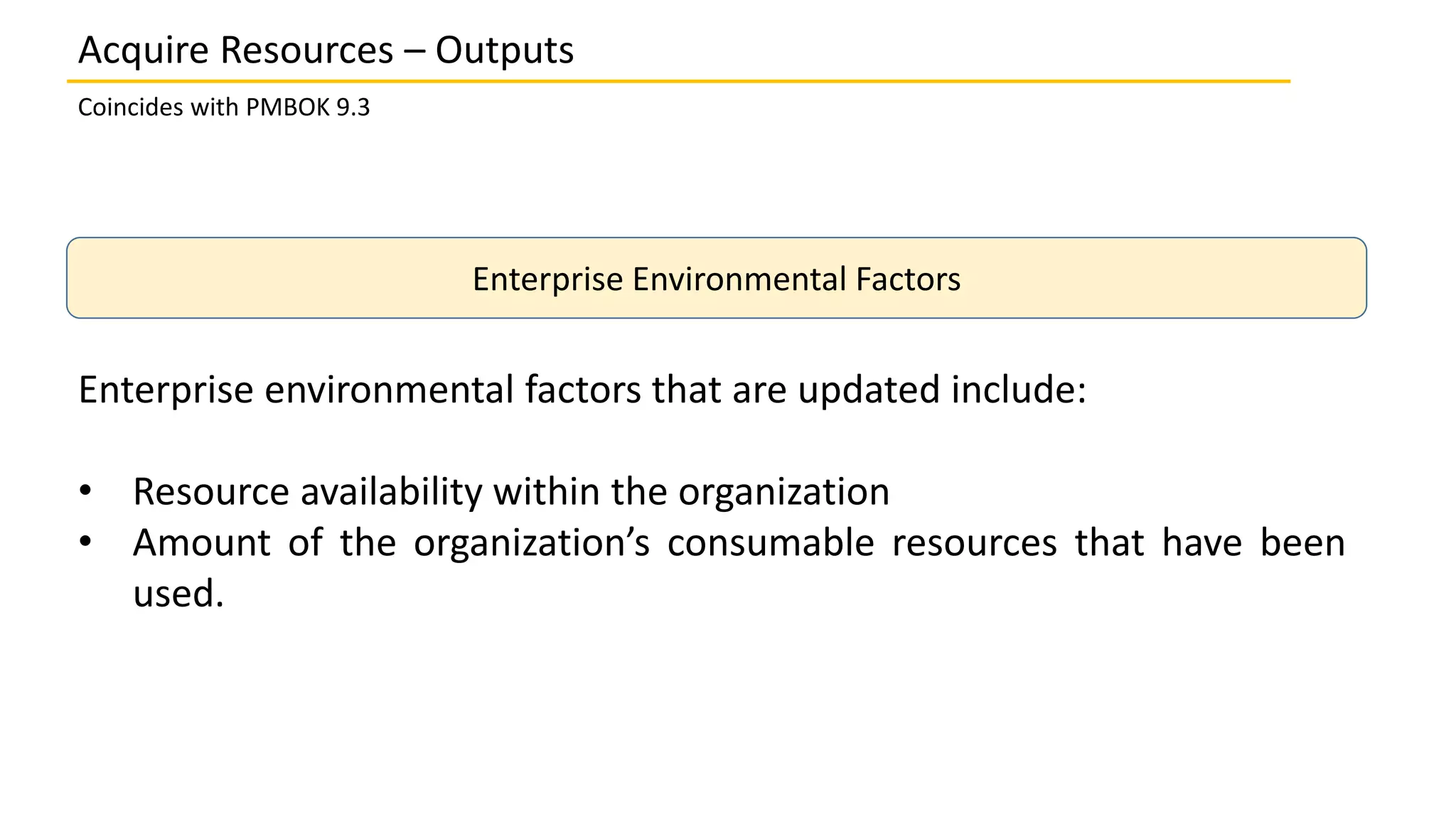 9.3 Acquire Resources | PPTX