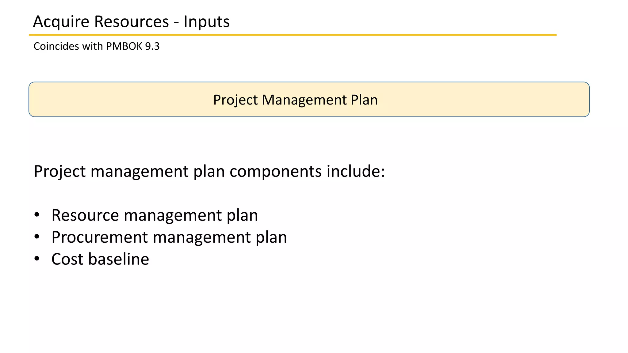 9.3 Acquire Resources | PPTX