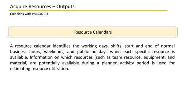 9.3 Acquire Resources | PPTX