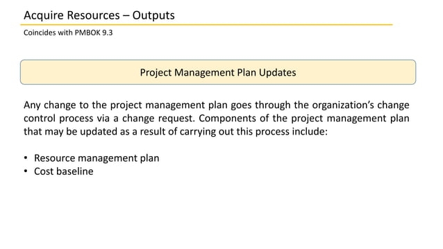 9.3 Acquire Resources | PPTX