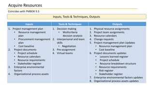 9.3 Acquire Resources | PPTX