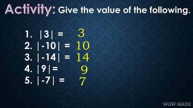 Addition of Integers | PDF | Science