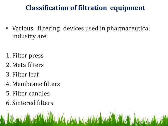 filtration | PPTX