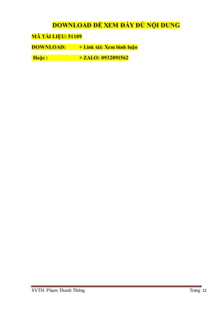 Báo cáo thực tập tại bệnh viện đa khoa Thủ Đức, HAY | DOC