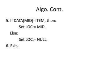 9.Sorting & Searching | PPTX | Programming Languages | Computing