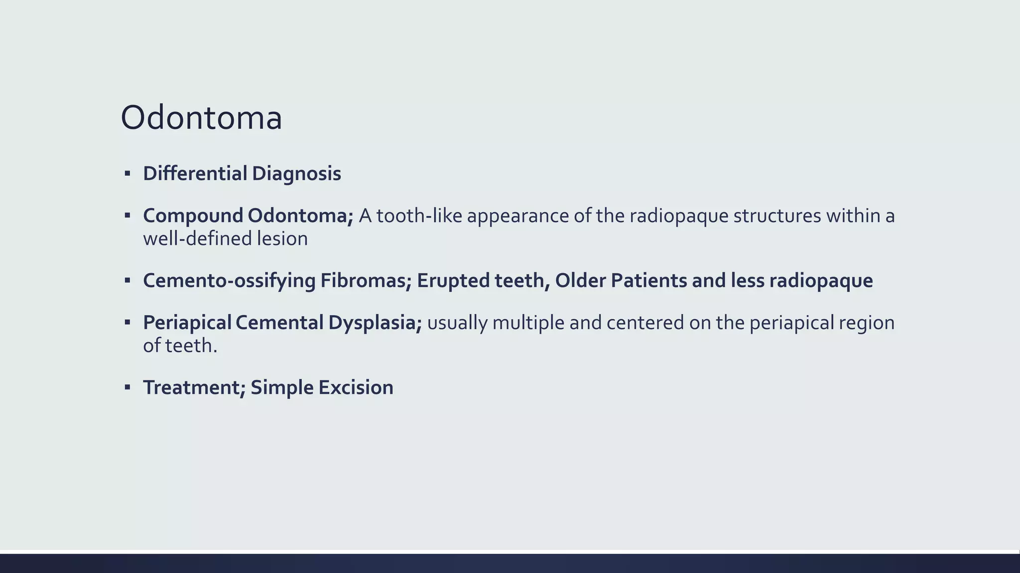 Radiographic Interpretation of Benign Tumors of the Jaws | PPTX