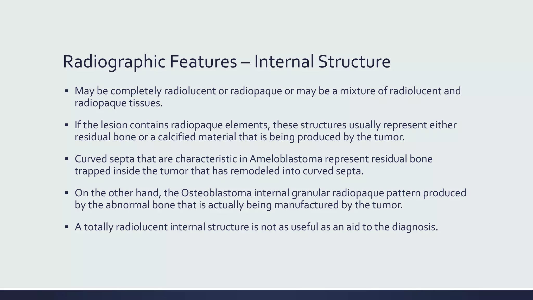 Radiographic Interpretation of Benign Tumors of the Jaws | PPTX
