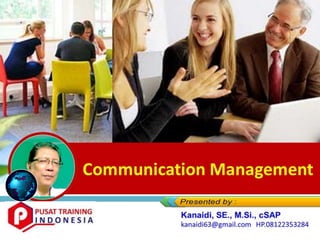 Communication Management _ Materi Training "Business Analysis and ...