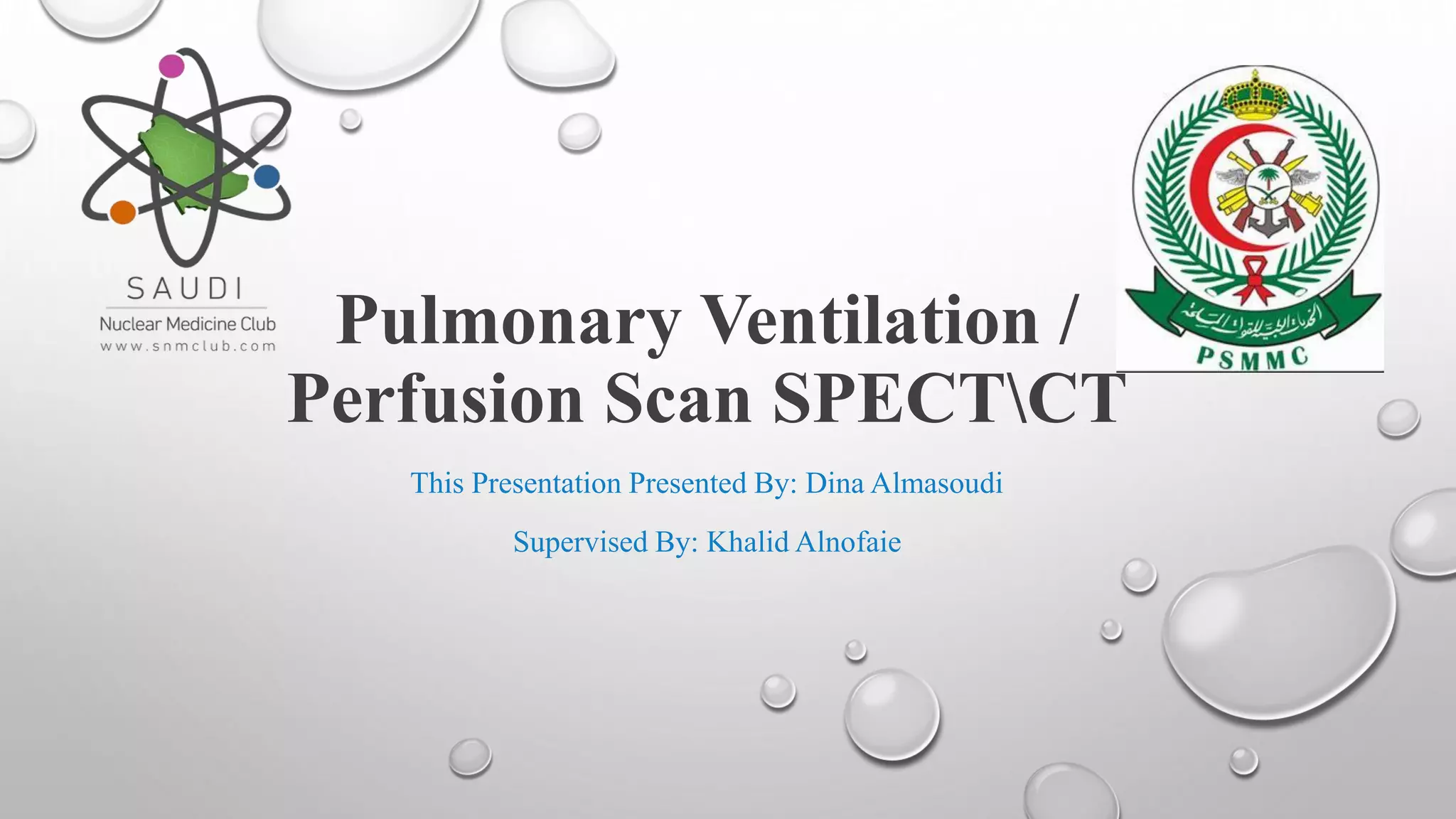Pulmonary Ventilation and Perfusion Scan | PDF