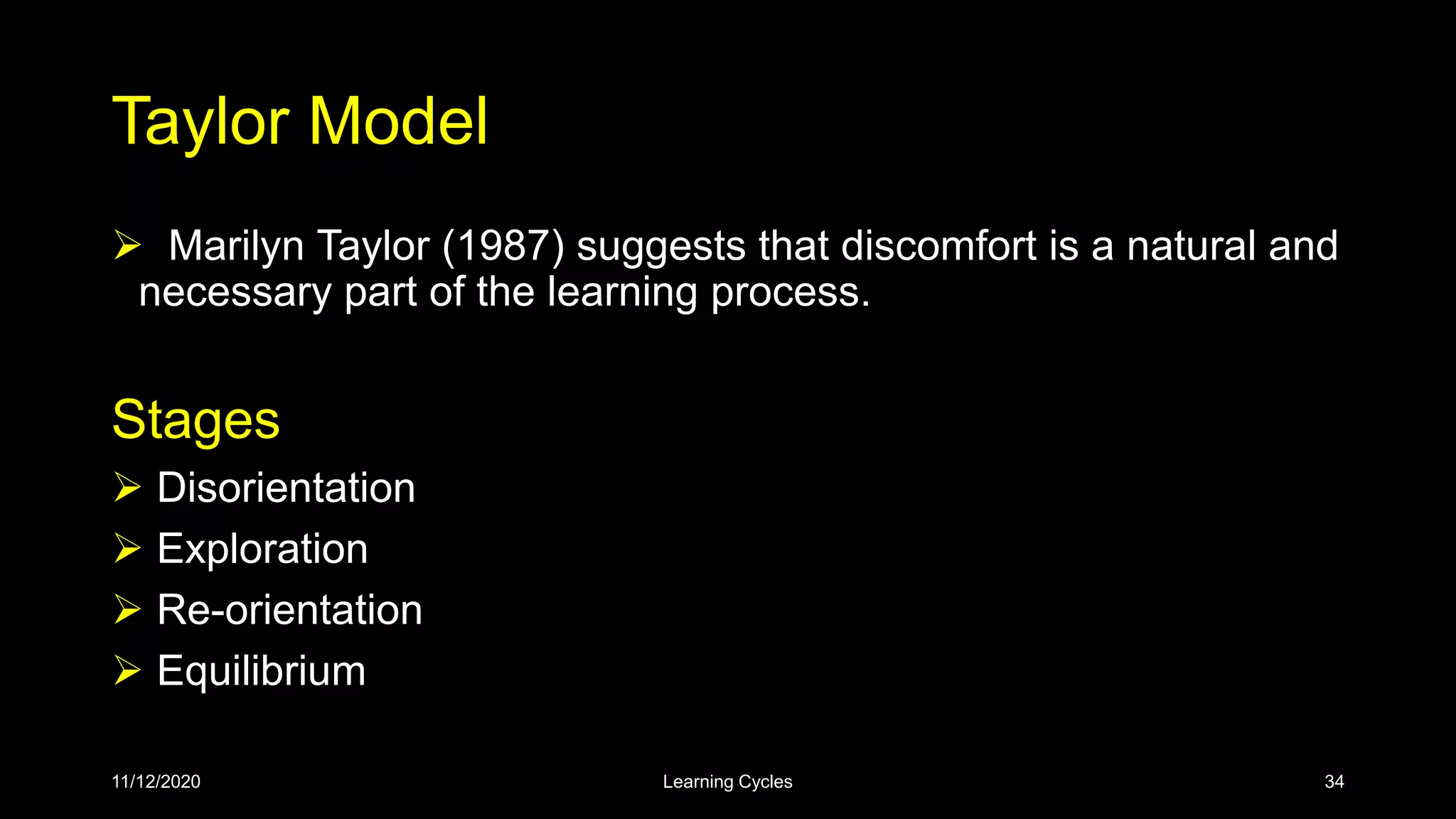 Learning cycles | PPTX