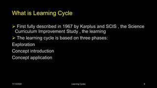 Learning cycles | PPTX