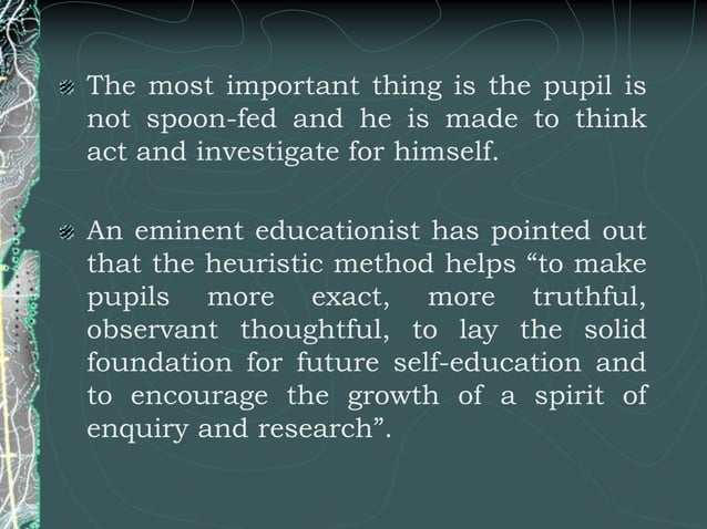 Methods Of Teaching Heuristic Method Ppsx