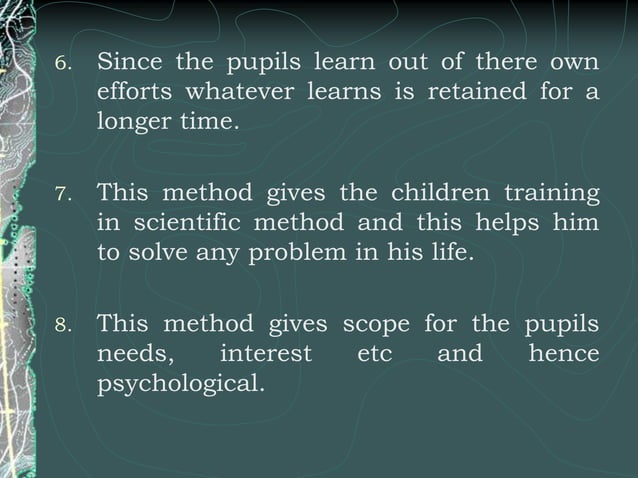Methods of teaching - Heuristic method | PPSX