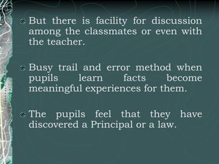 Methods of teaching - Heuristic method | PPSX