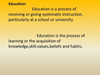 INTRODUCTION TO TEACHER EDUCATION | PDF