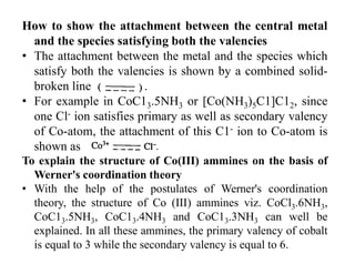 Werner's theory | PDF