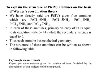 Werner's theory | PDF