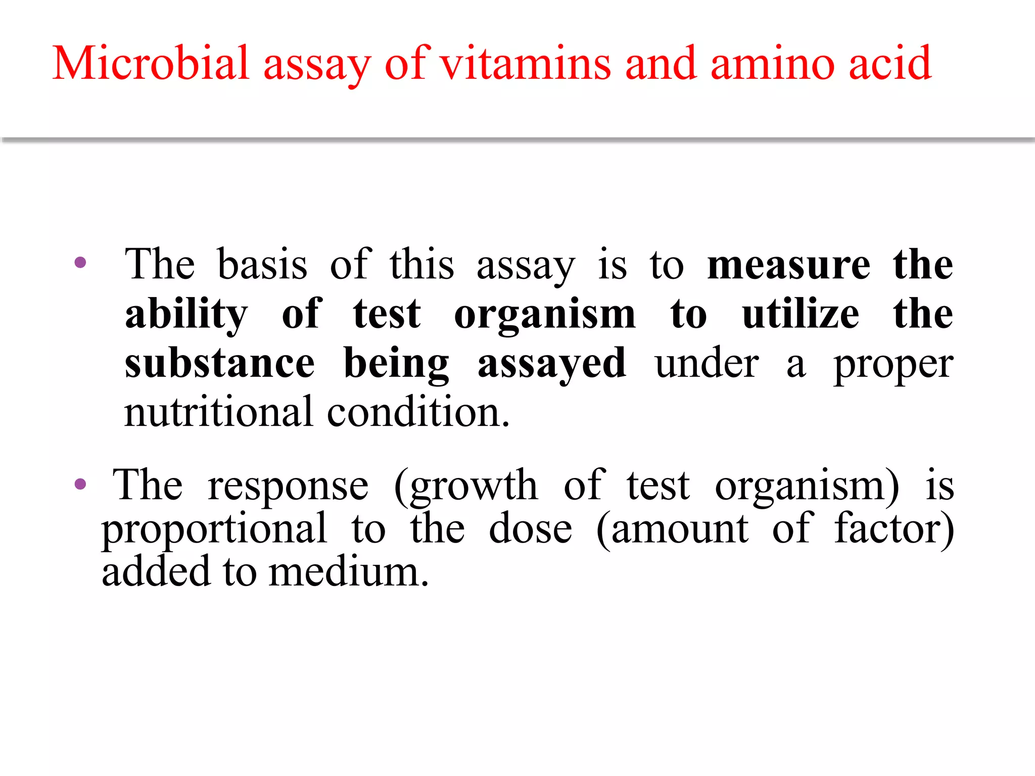 9. Microbiological assay | PPTX