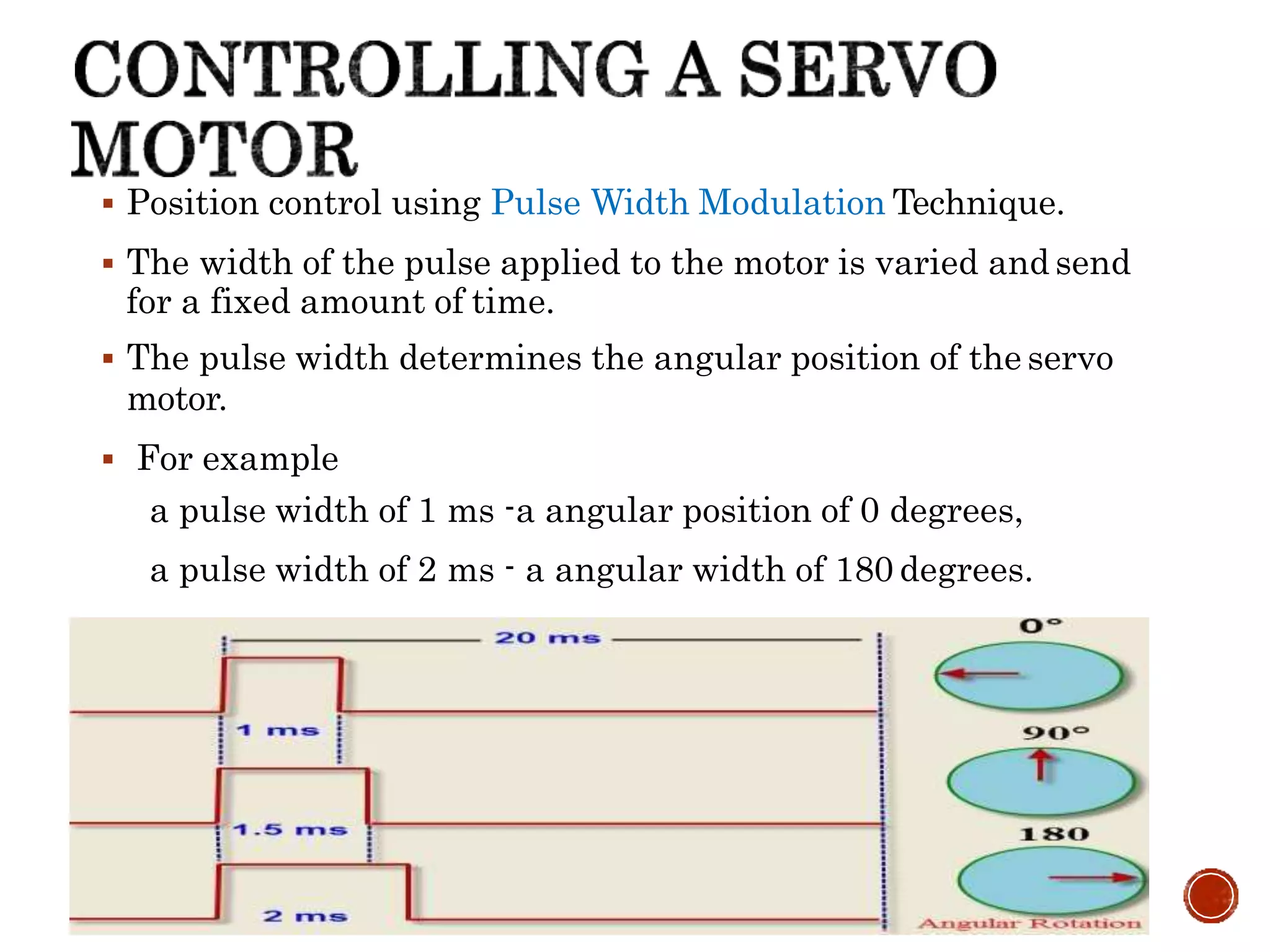 servo motor, servo systems, Types of Servo motor, Controlling a servo ...