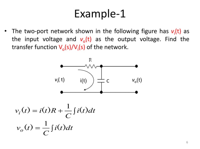 modeling of system electrical, Basic Elements Modeling-R,L,C Solved Examples with RLC circuit L ...