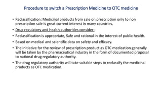 OTC medication | PPTX