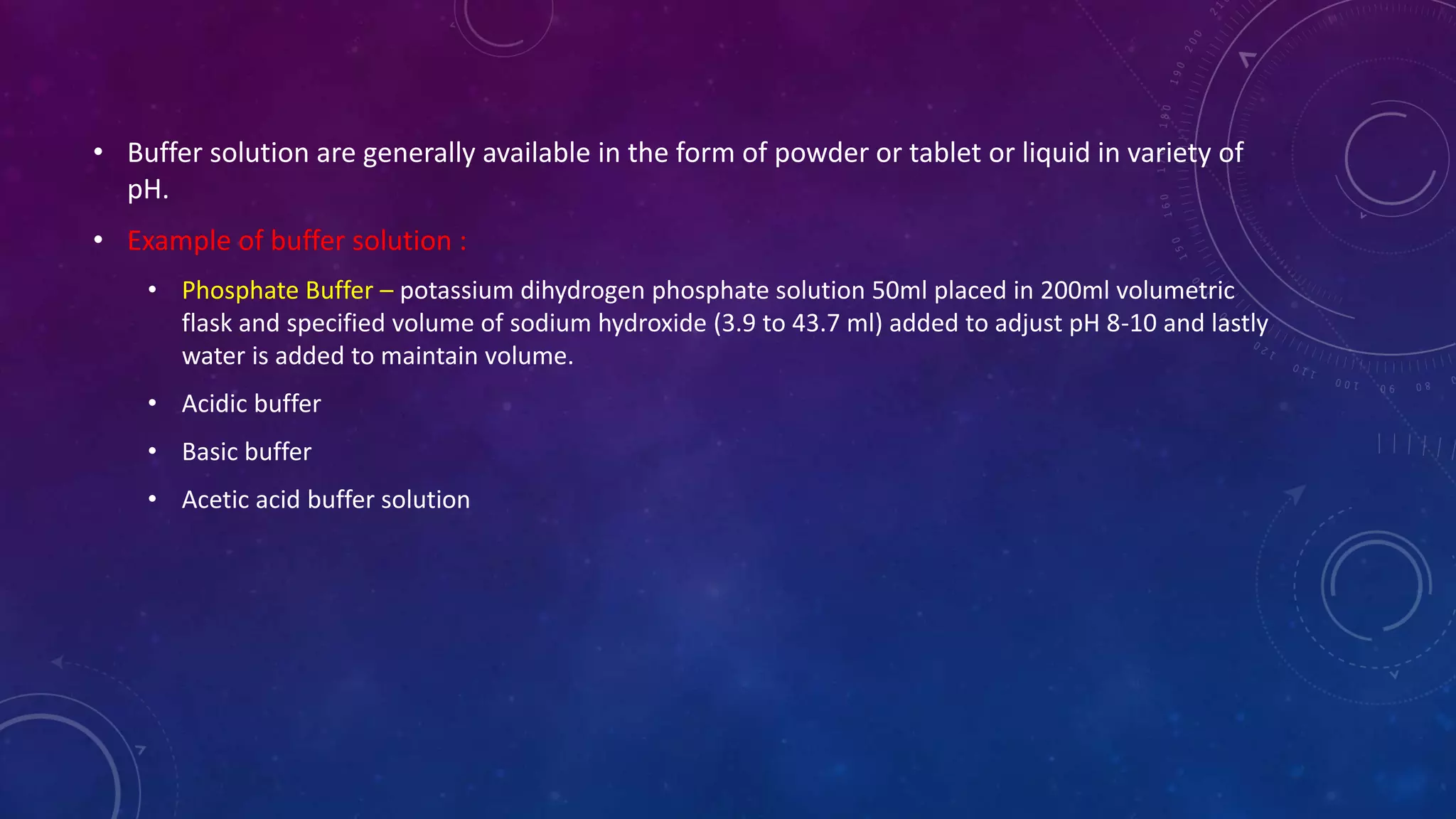 buffer capacity, preparation of buffer and stability of buffer | PPTX