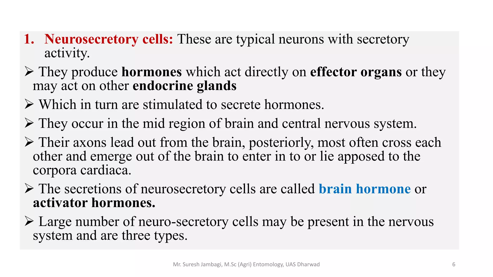 Glandular system in insects | PPTX