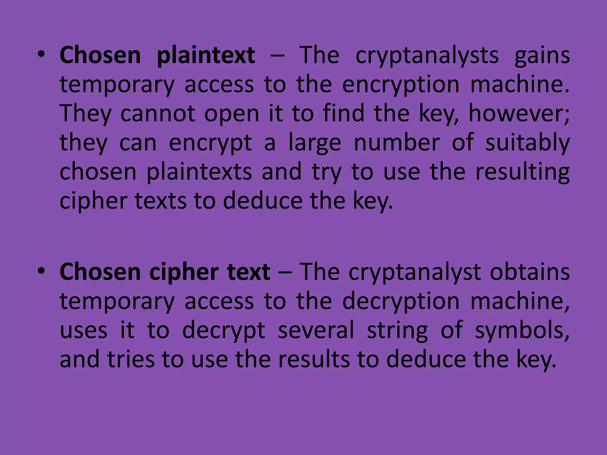 CRYPTOGRAPHY | PPT