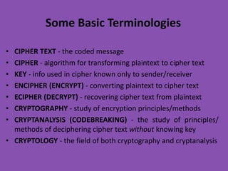 CRYPTOGRAPHY | PPT
