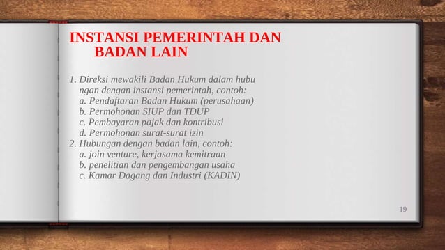 9. struktur organ perseroan terbatas | PPTX