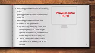 9. struktur organ perseroan terbatas | PPTX