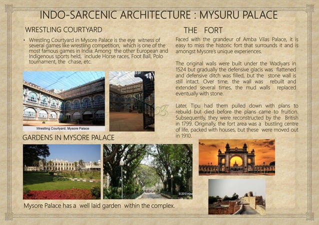 MYSURU PALACE ARCHITECTURE | PPTX