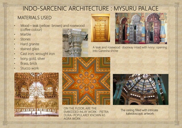 MYSURU PALACE ARCHITECTURE | PPTX