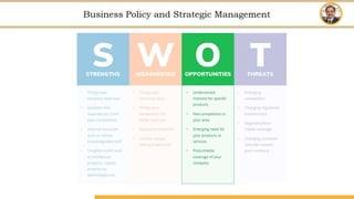 BPSM9.2 SWOT and PEST Analysis | PPT