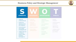 BPSM9.2 SWOT and PEST Analysis | PPTX