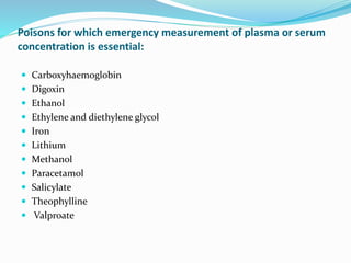 Identification of poisoning-EM ANDHRA2021 | PPTX