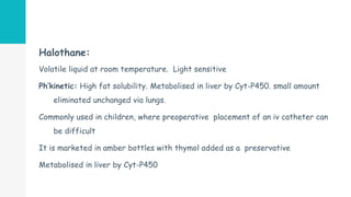 9. general anaesthetics | PPT