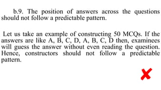 9.a. Variants of MCQ | PPT