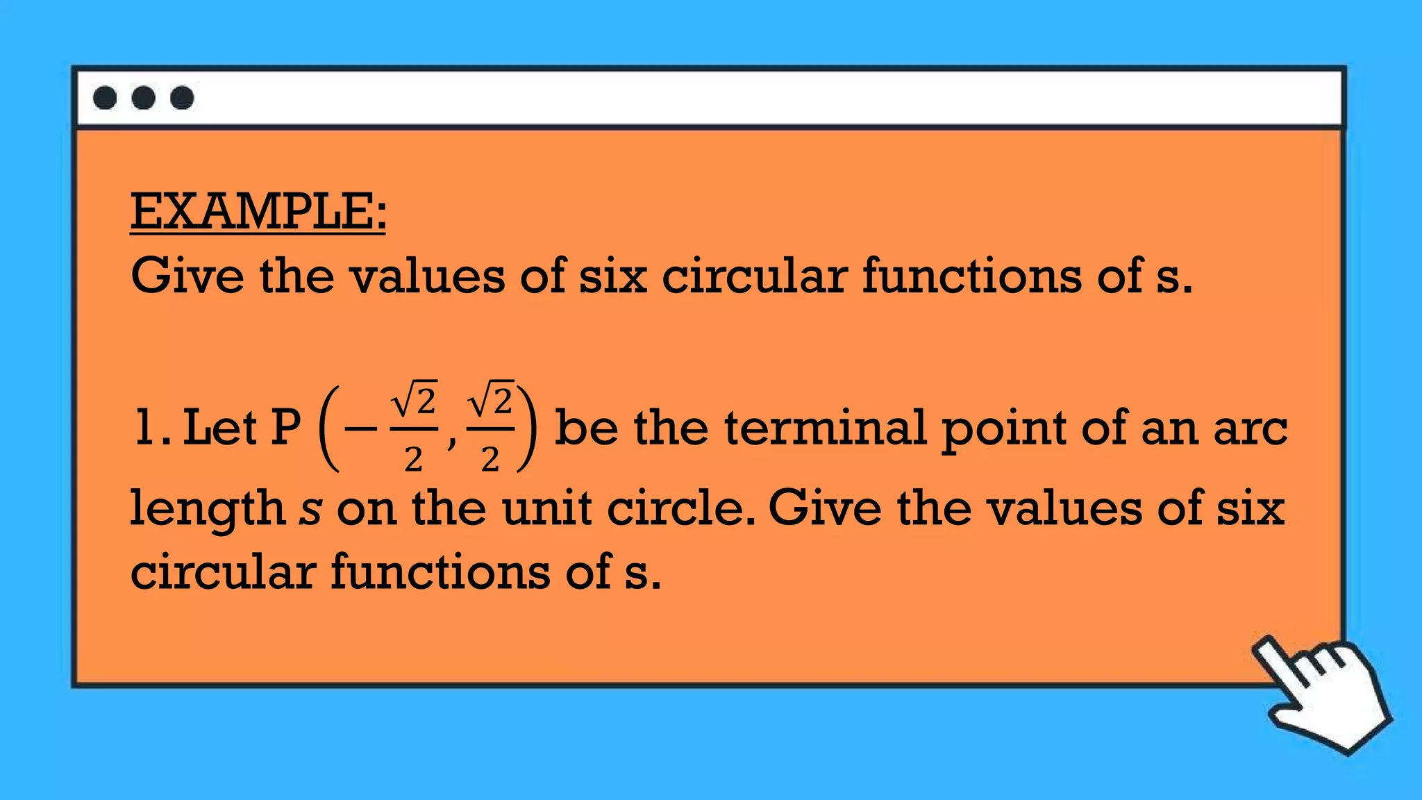 Circular Functions | PDF