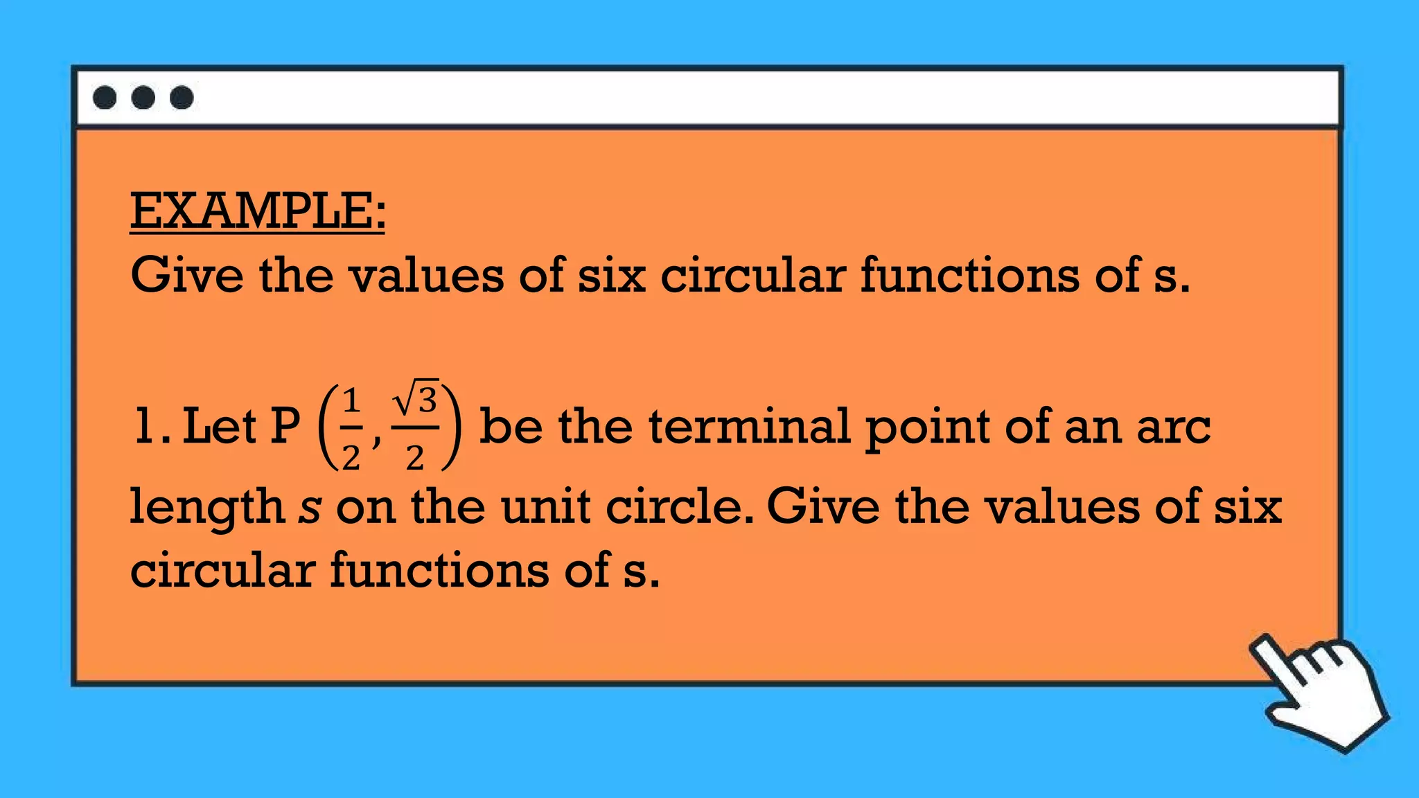 Circular Functions | PDF