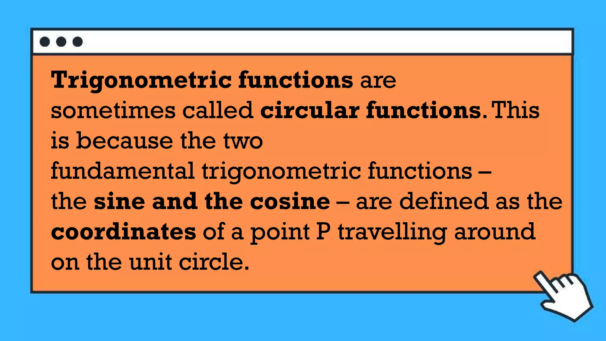 Circular Functions | PDF