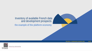 8. Inventory of available French data | PPT