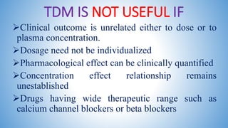 General Introduction on therapeutic drug monitoring | PDF