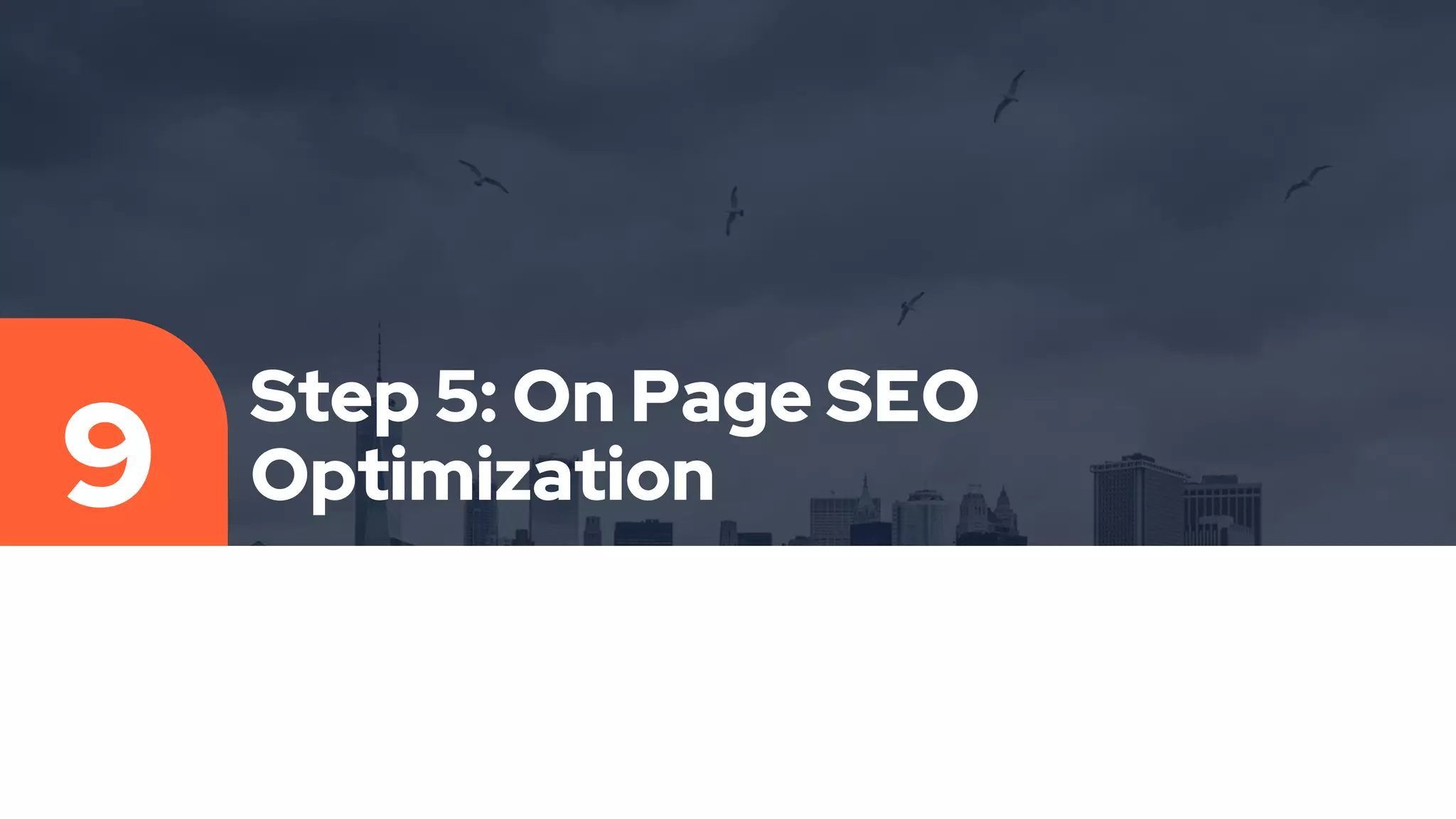 Step 5: On page SEO Optimization | PPTX | Search | Internet