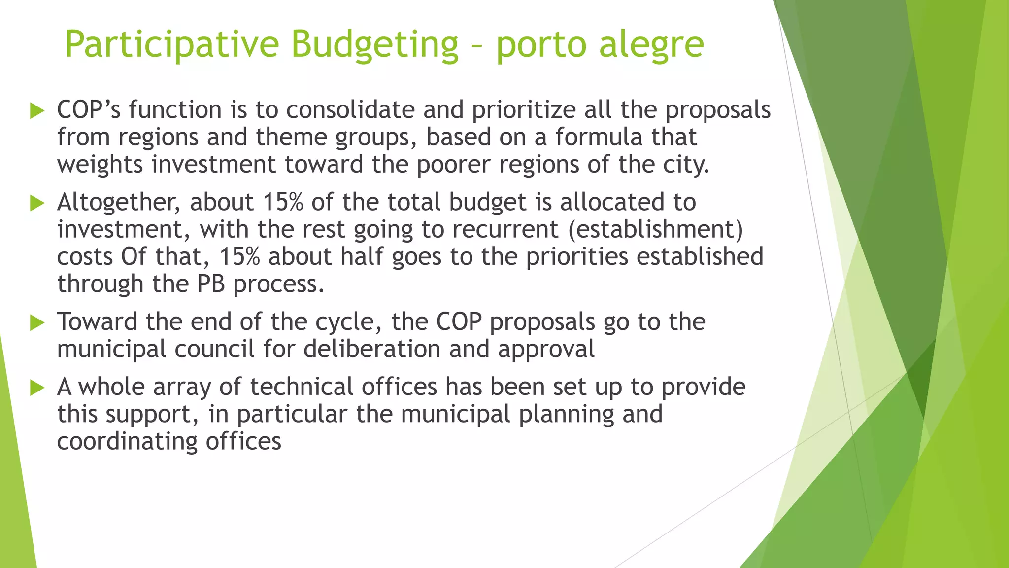 Participatory Governance | PDF