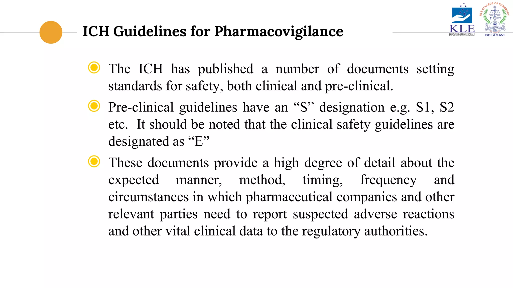 ICH Guidelines for Pharmacovigilance | PDF