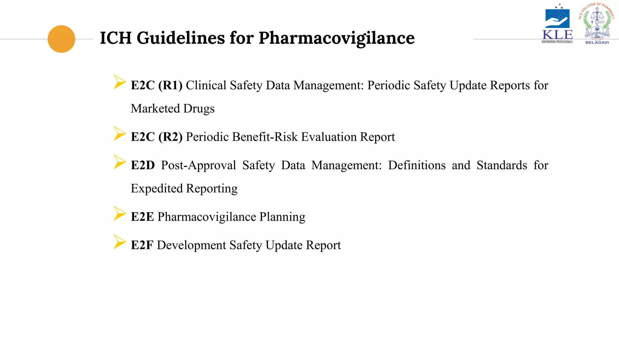 ICH Guidelines for Pharmacovigilance | PDF