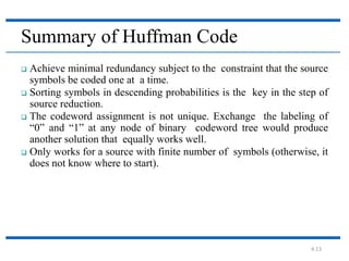 9. hofman coding in DIP | PPTX